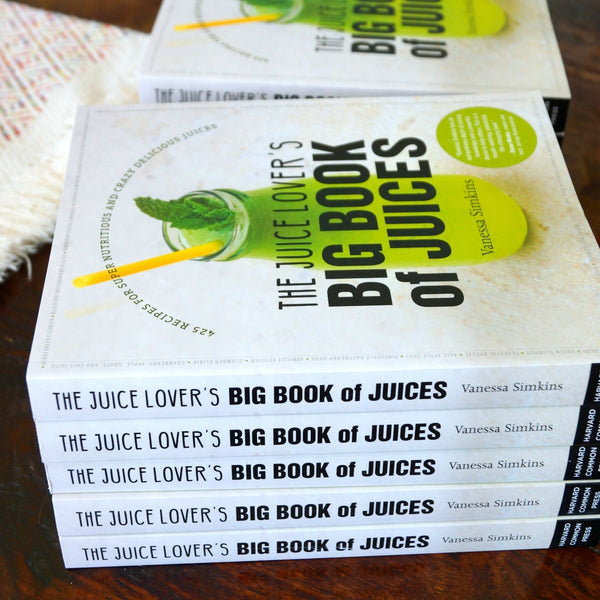 The Juice Lover's Big Book of Juices Paperback Book (Signed copy) | VAS ...